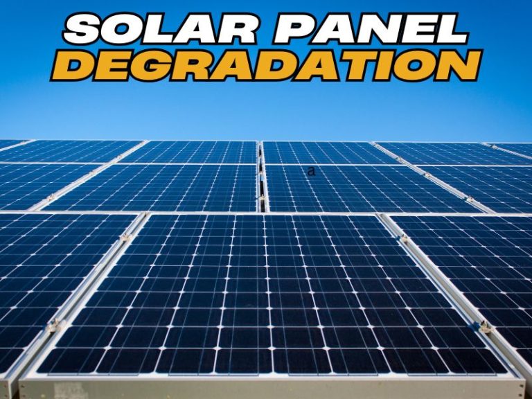 Do Solar Panels Lose Efficiency Over Time? Degradation/Lifespan