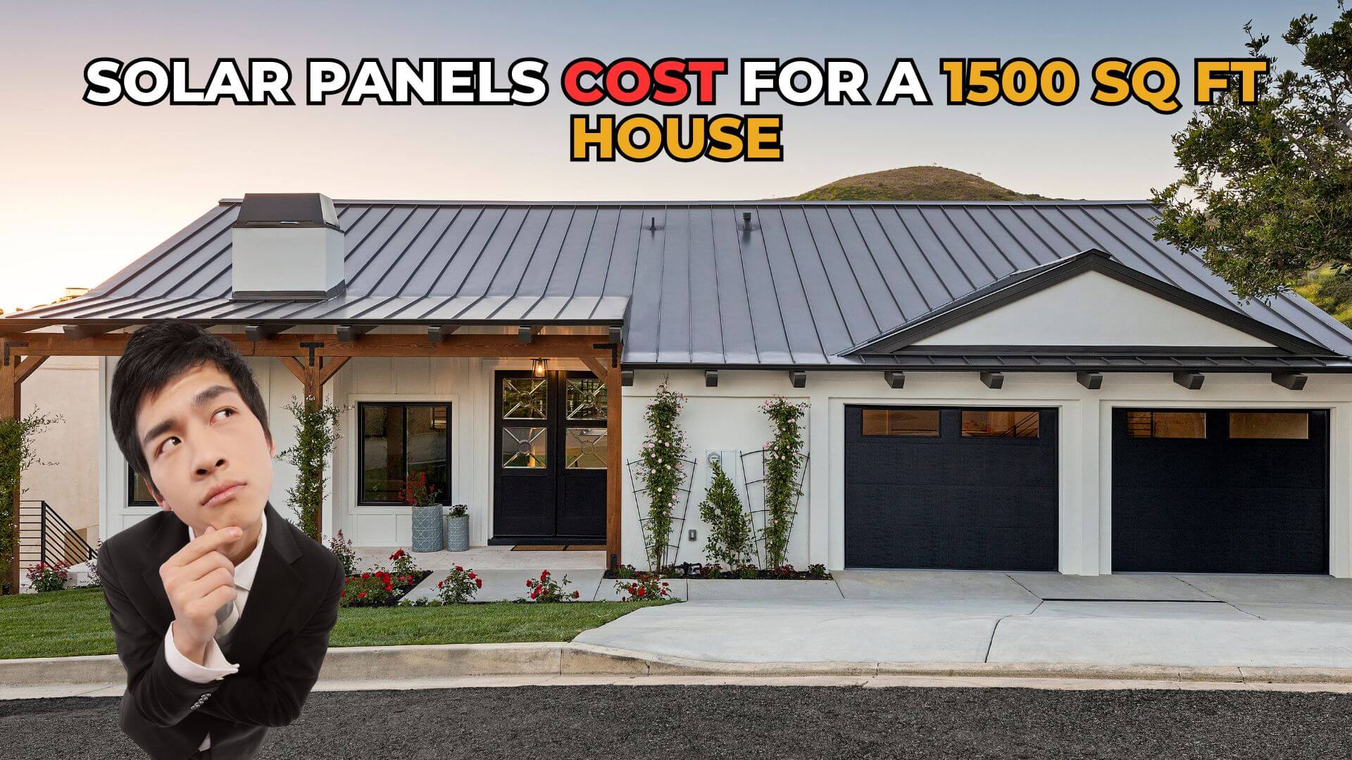 Solar Panel Cost for a 1,500 Sq. Ft. Home in California (2025)